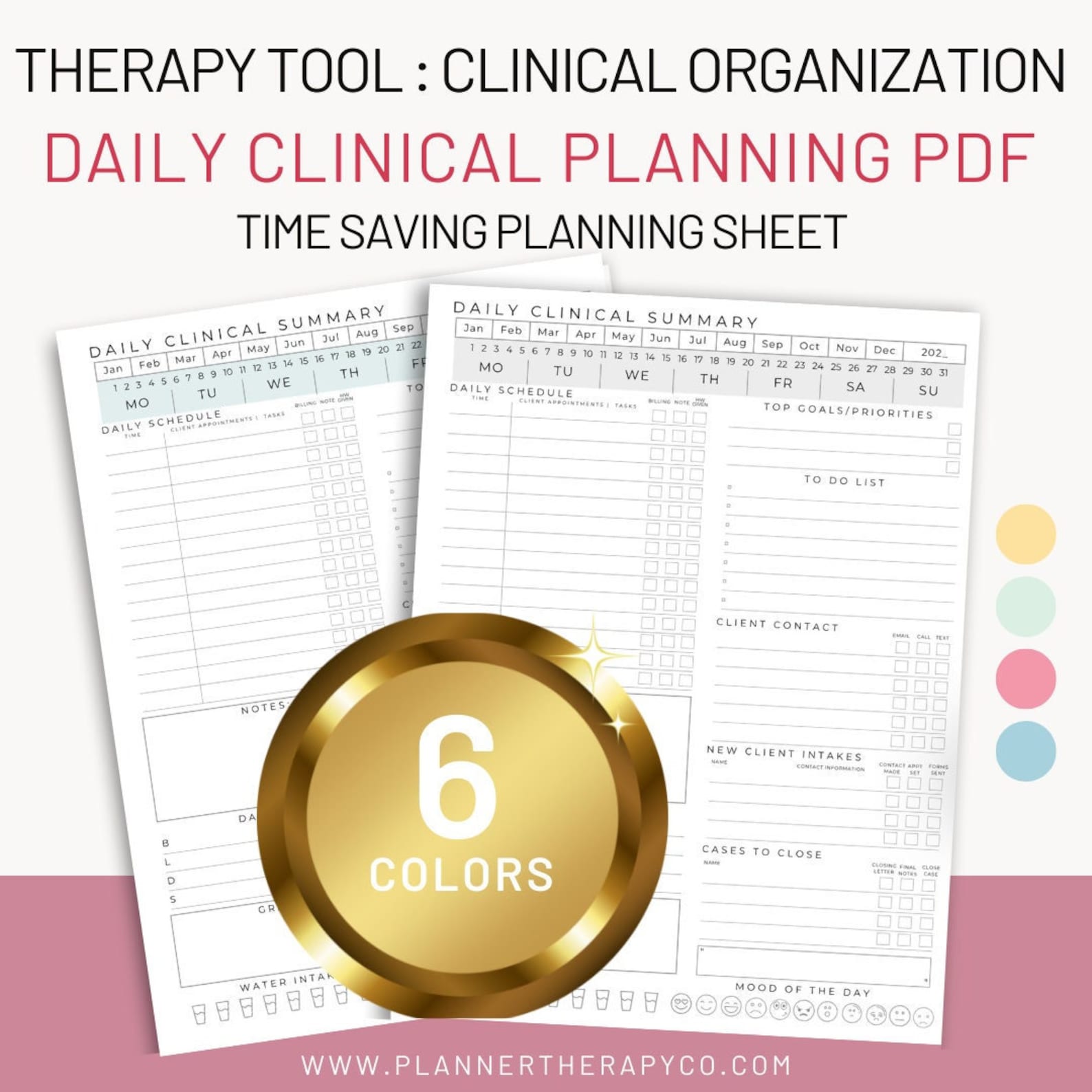 Daily Clinical Planning Therapist, Social Worker, Counselor; Clinical ...