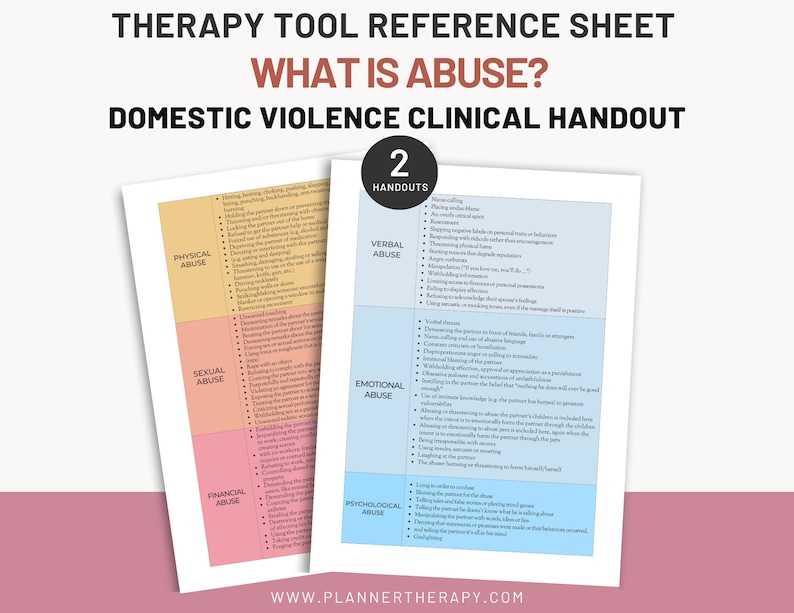 What is Abuse, Psychology Handouts, Relationship Handouts, Domestic ...