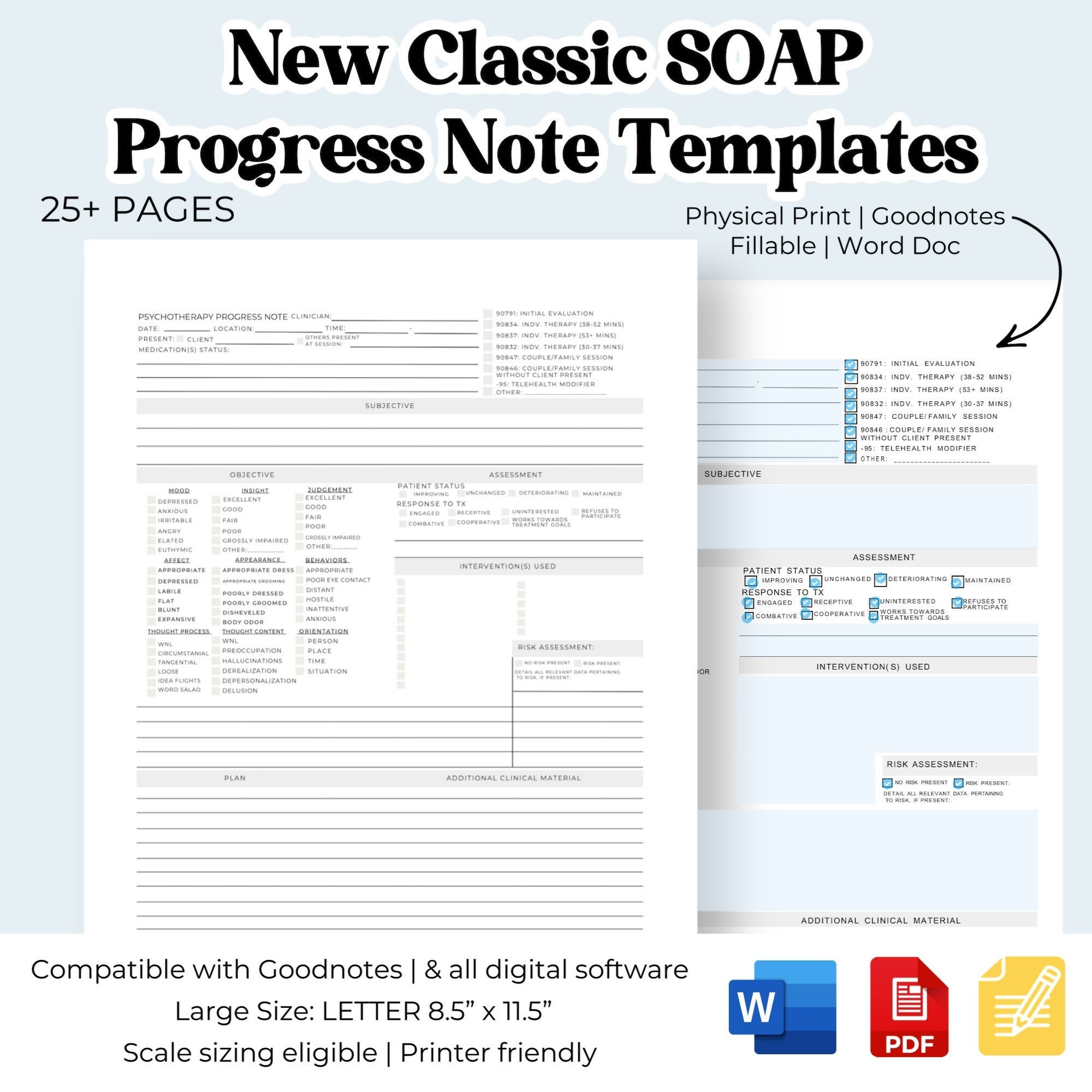 Chart Note Template