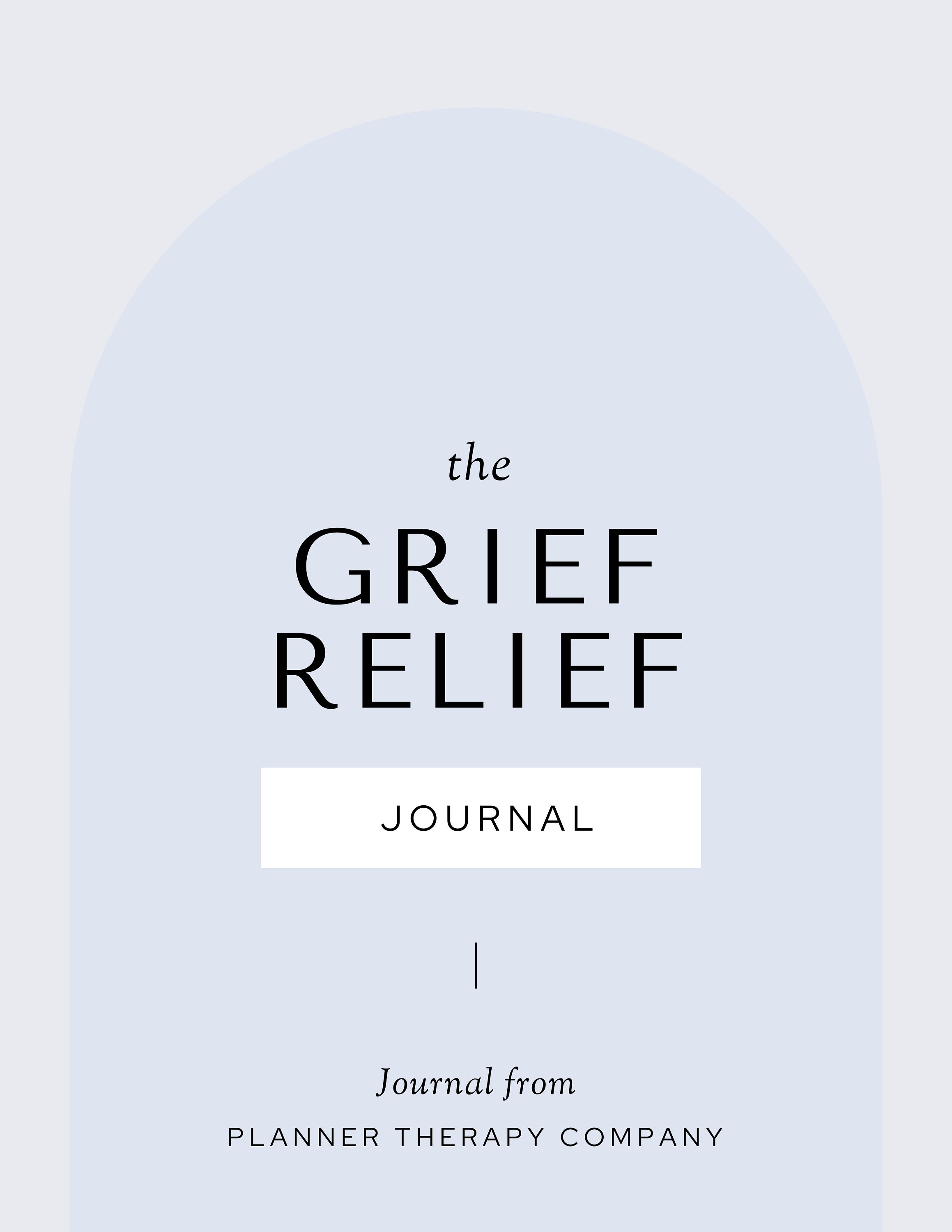 Grief and Loss Journaling Bereavement Stages of Grief Processing Grief ...