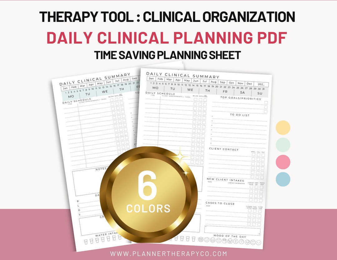 Daily Clinical Planning Therapist, Social Worker, Counselor; Clinical ...