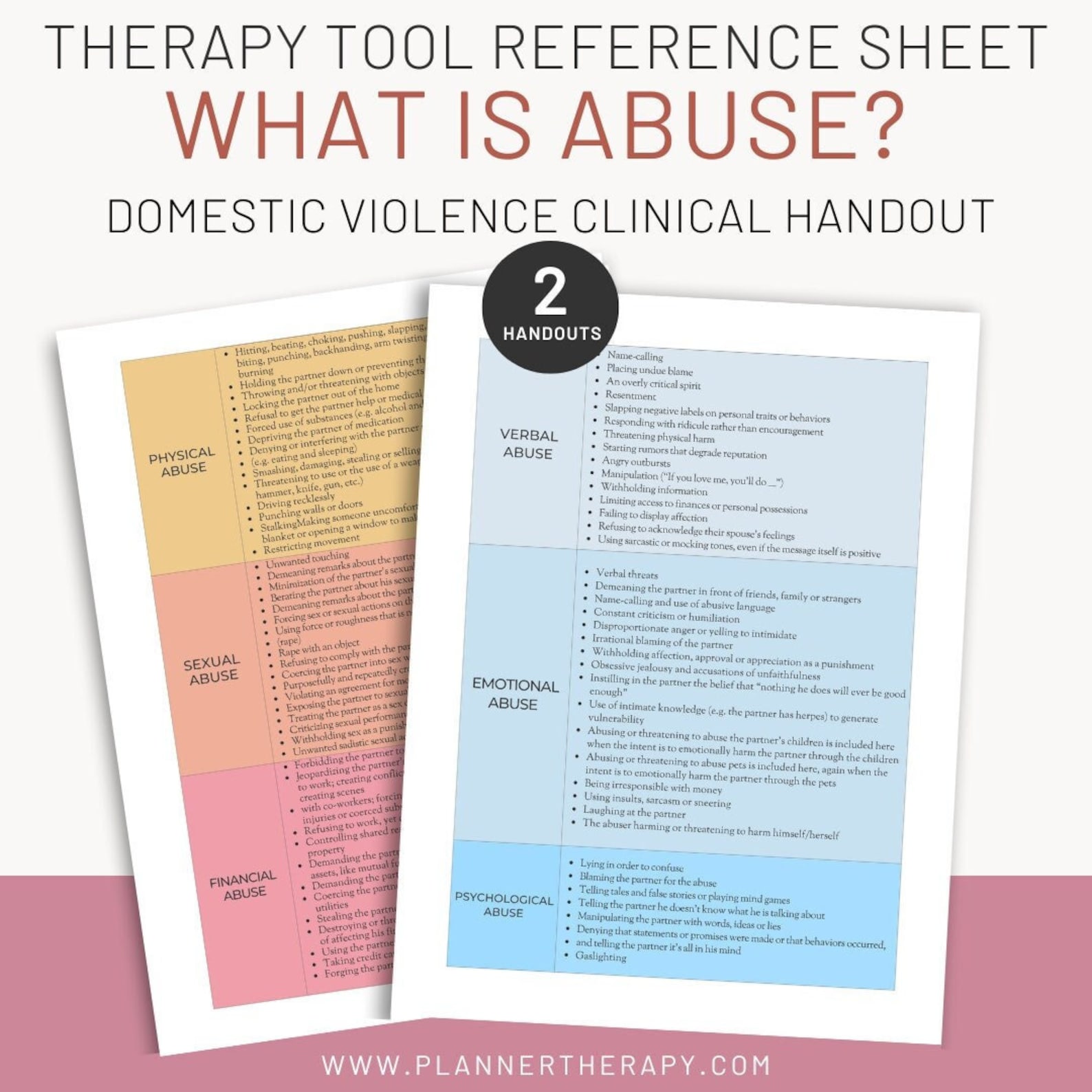 What is Abuse, Psychology Handouts, Relationship Handouts, Domestic ...