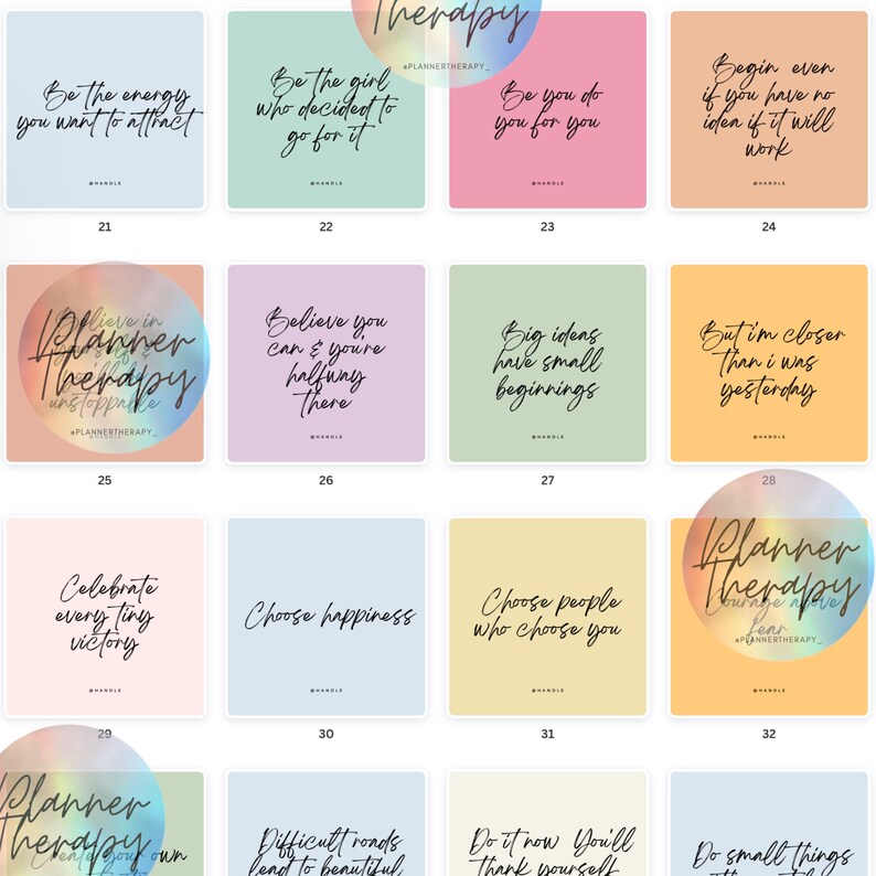 200+ Canva Templates Instagram Posts Bundle | Social Media Marketing ...
