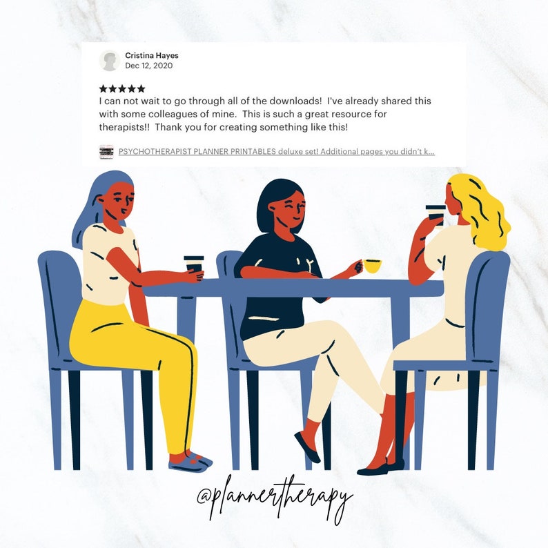 THERAPIST Time Management PRINTABLES Deluxe Set - Etsy