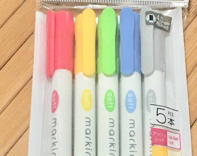 Highlighter Markers, Kawaii Markers, Cute Fun Highlighters, School ...