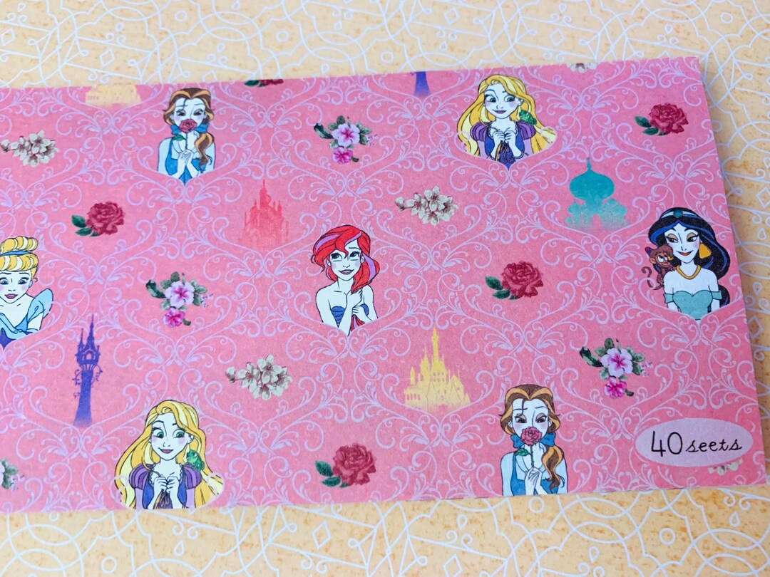 Cute Princess Letter Pad, Princess Letter Paper, Princess Notepad ...