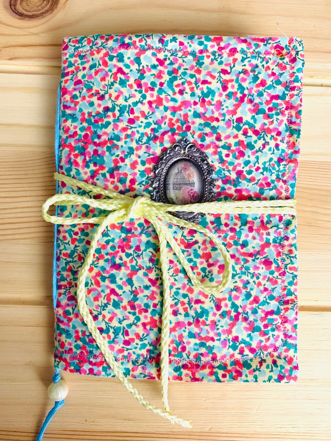 Flower Garden Junk Journal, Sweet Pocket Journal With Tea Dyed Papers ...