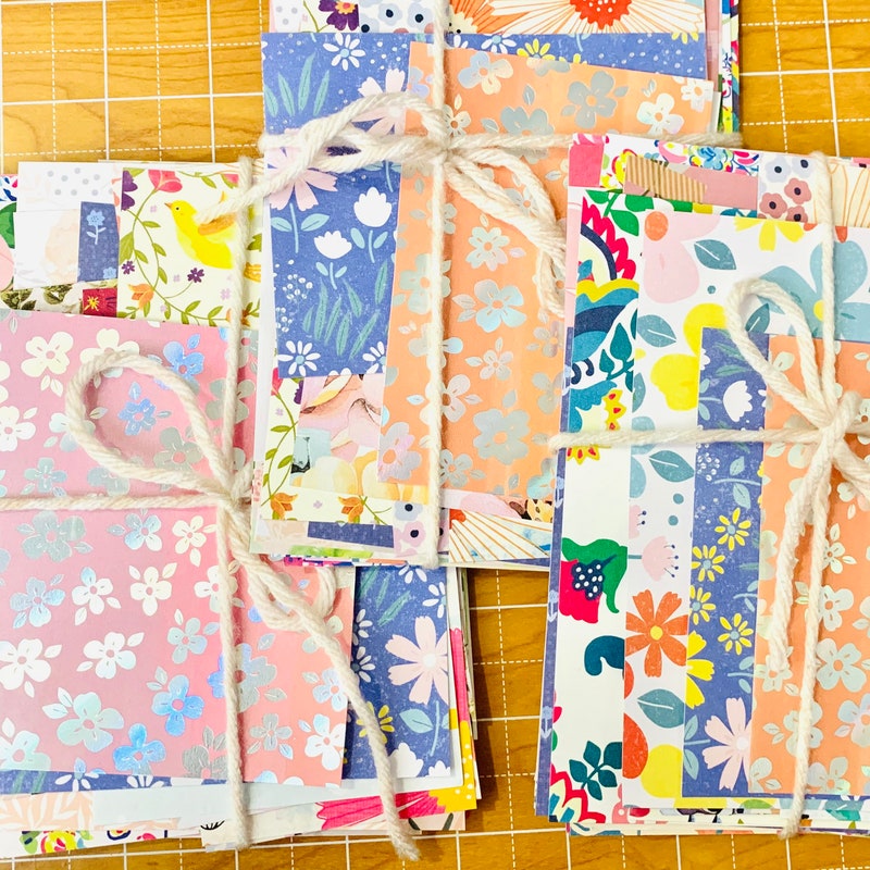 Scrapbook Paper Pack - Etsy
