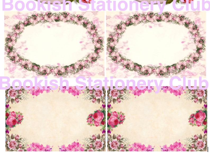 DIGITAL Rose Labels DIGITAL Label Printable Rose Label - Etsy