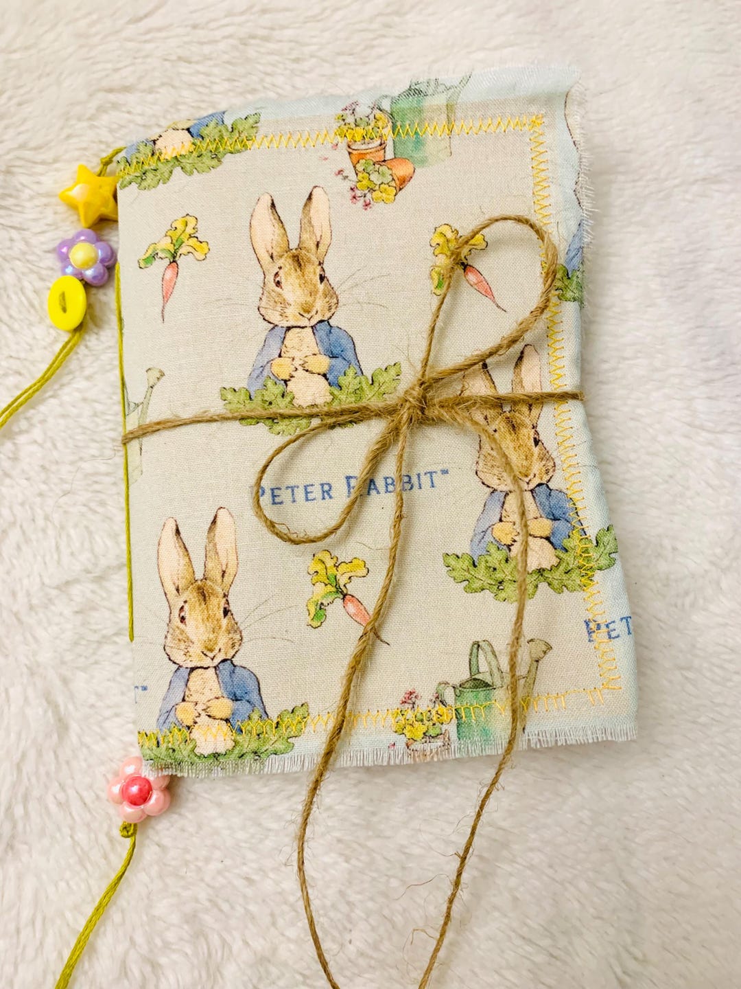 Rabbit Junk Journal, Bunny Junk Journal, Handmade Beatrix Potter ...