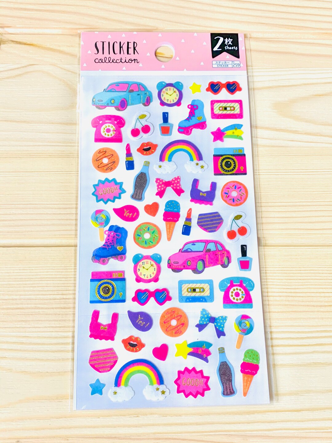 Retro 90s Sticker, Roller Blade Sticker, Cute Stickers, Kawaii Stickers ...