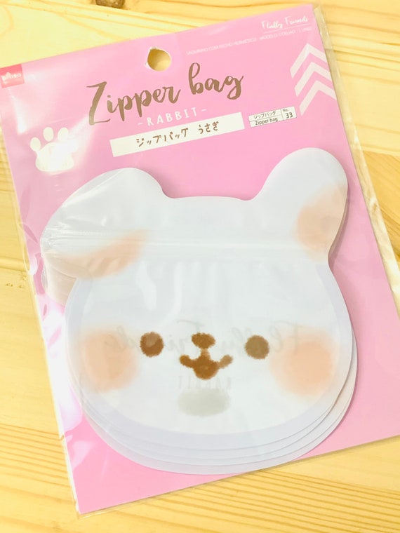 Rabbit Candy Bags Rabbit Zipper Bags Reusable Zipper Bags - Etsy