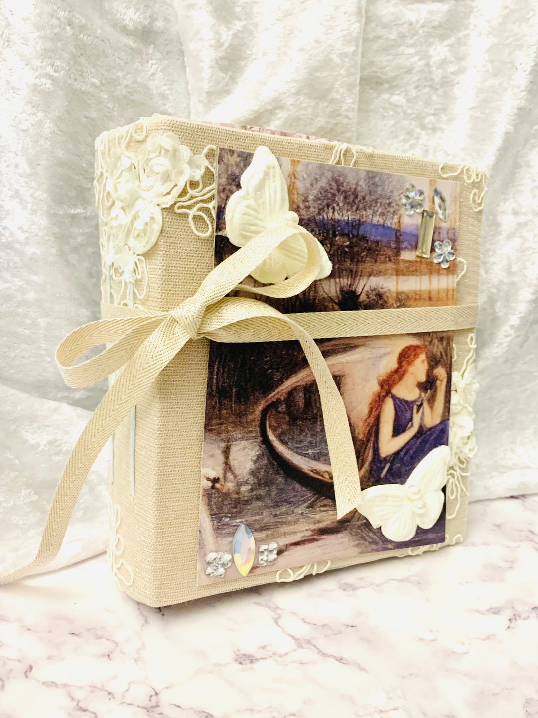 Angel Journal, Vintage Junk Journal, Art Book, Inspirational Book ...