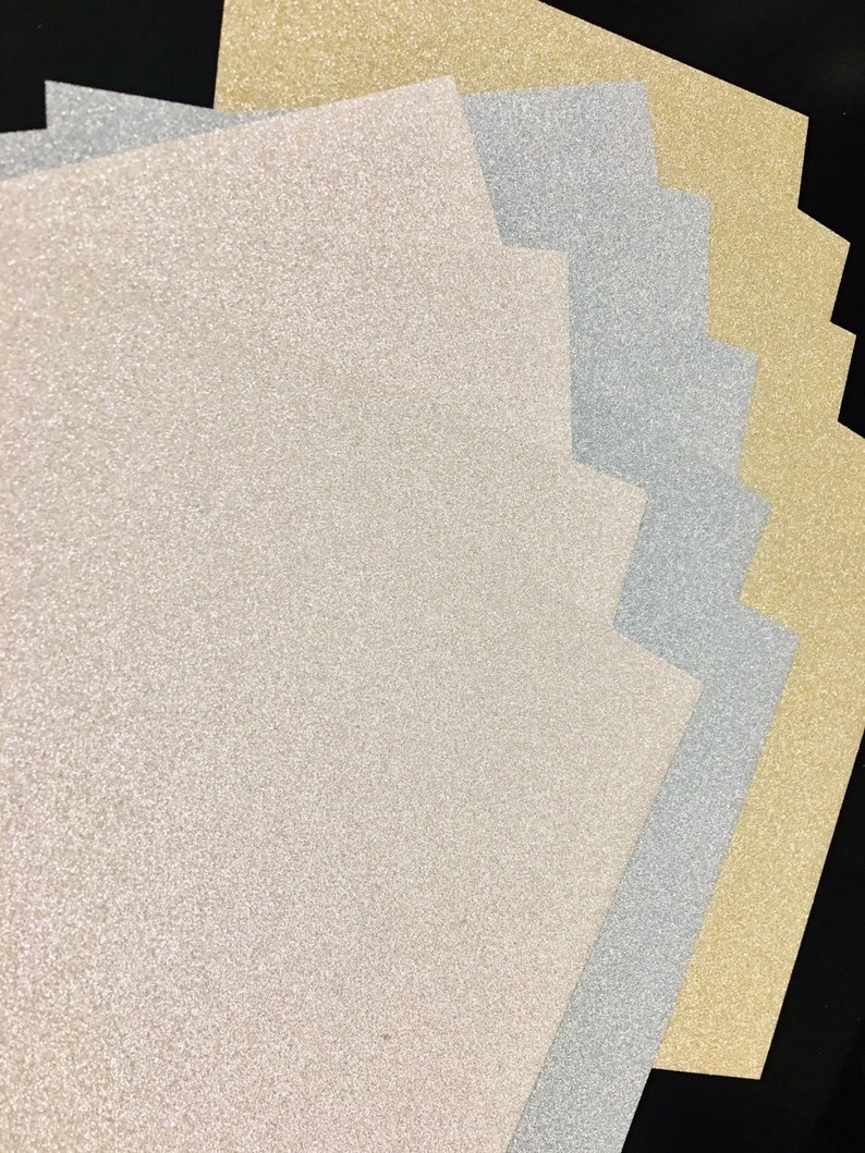 Origami Glitter Paper Glitter Paper Kawaii Glitter Papers | Etsy