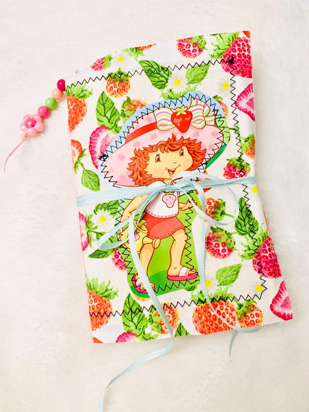 Strawberry Shortcake Diary/ Journal, Softcover Junk Journal, Tea Dyed ...