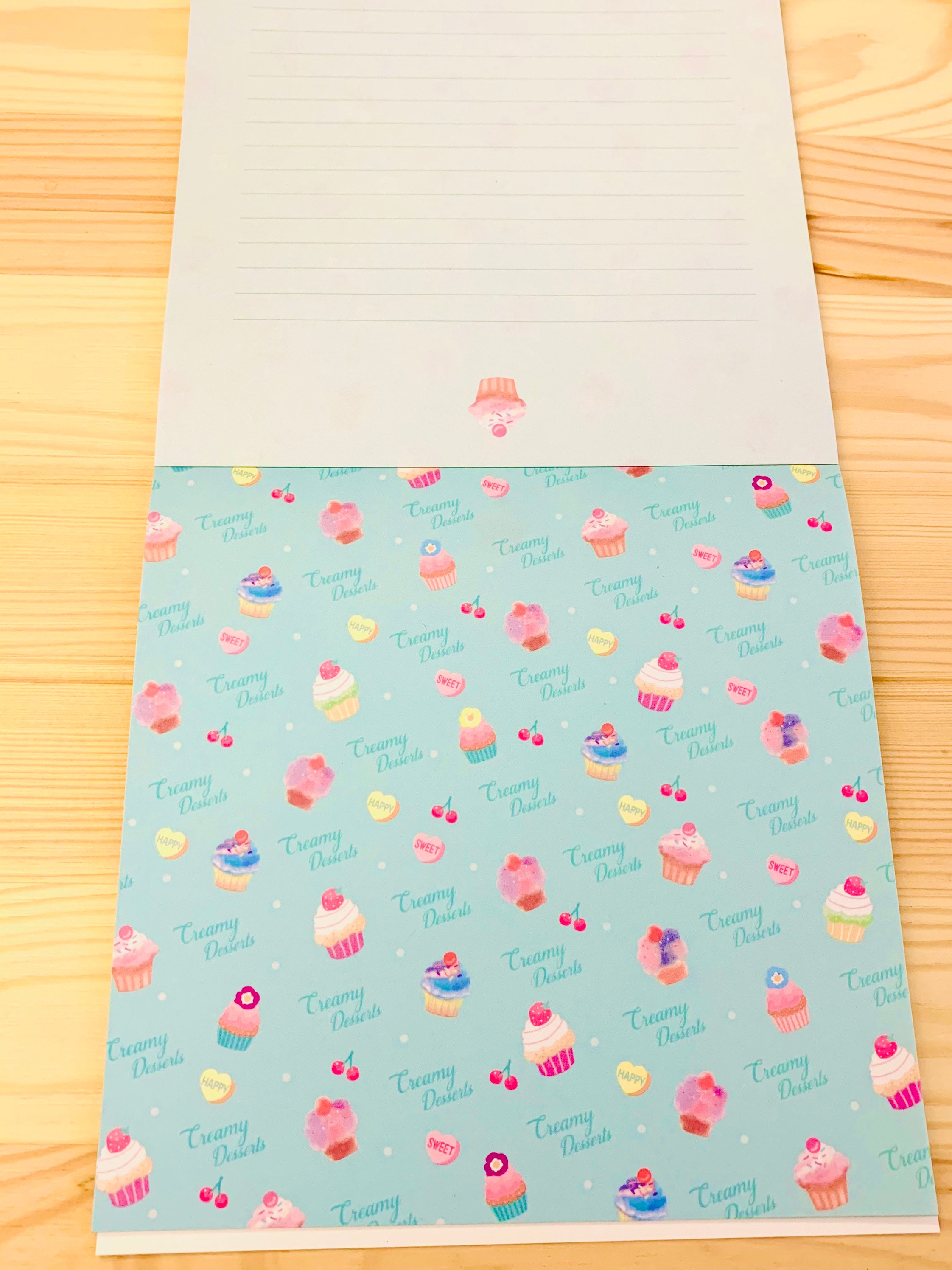Dessert Letter Papers Kawaii Letter Writing Paper Kawaii Pen - Etsy