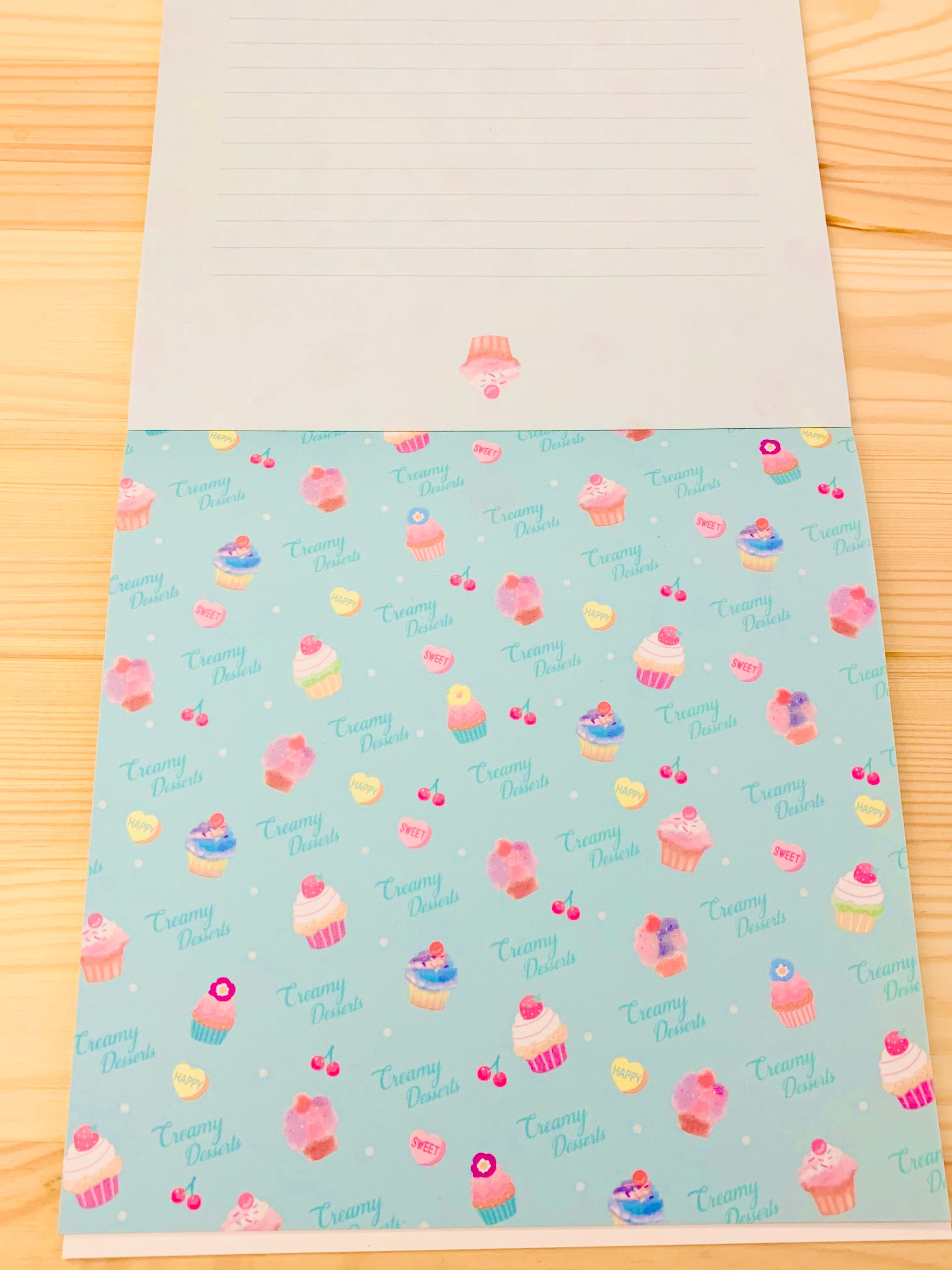 Dessert Letter Papers Kawaii Letter Writing Paper Kawaii Pen - Etsy