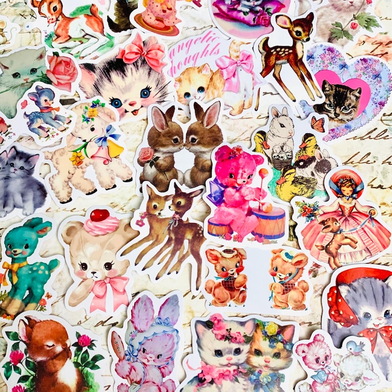 Animal Stickers - Etsy