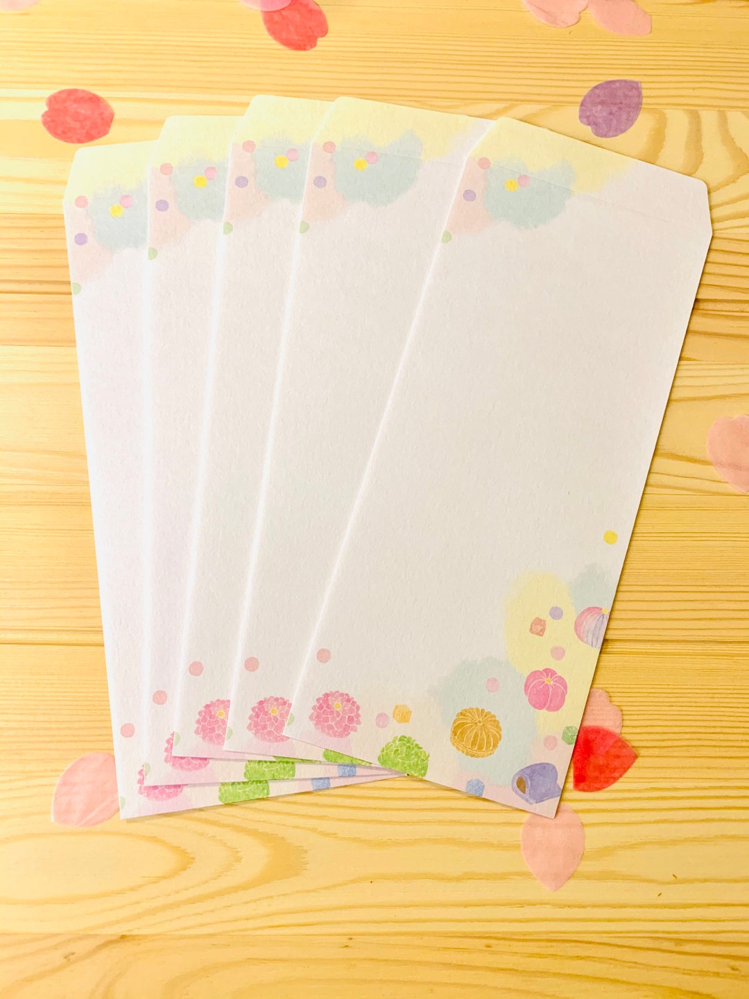 5 Wagokoro Envelopes Japanese Envelopes Made in Japan - Etsy