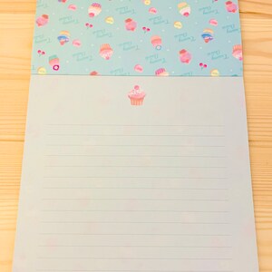 Dessert Letter Papers Kawaii Letter Writing Paper Kawaii Pen - Etsy