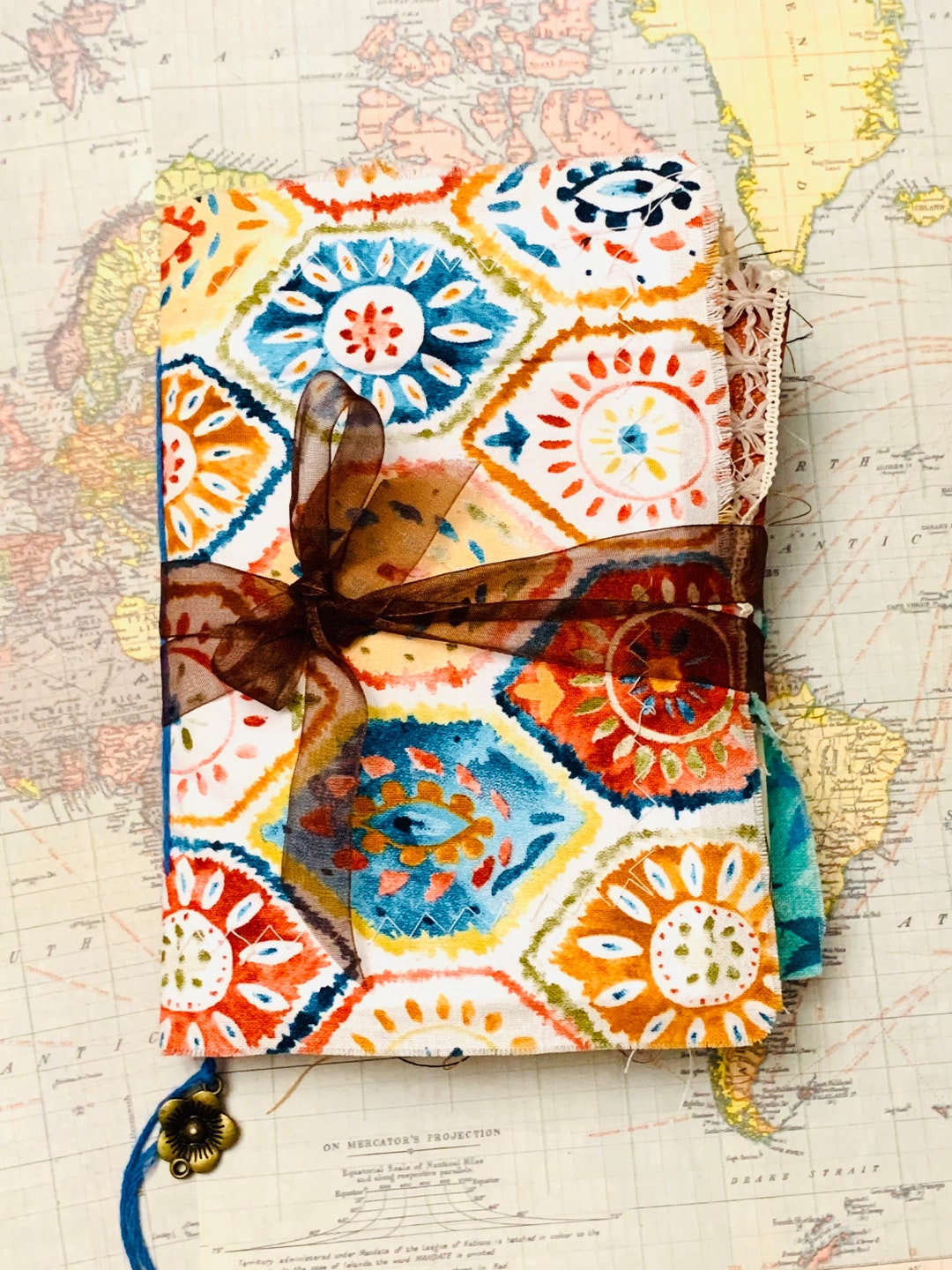 Boho Junk Journal, Colorful Junk Journal, Eclectic Journal, Boho Gypsy ...