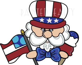 TEMPLATE Uncle Sam Gnome Template Uncle Sam Template Gnome Template ...