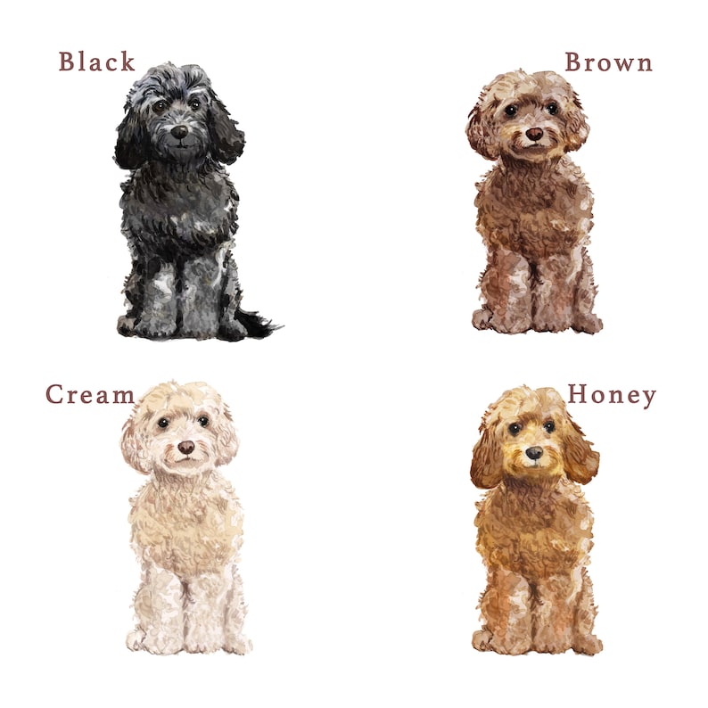 Cockapoo Dog Mummy Birthday Card Cockapoo Dog Birthday Card - Etsy UK