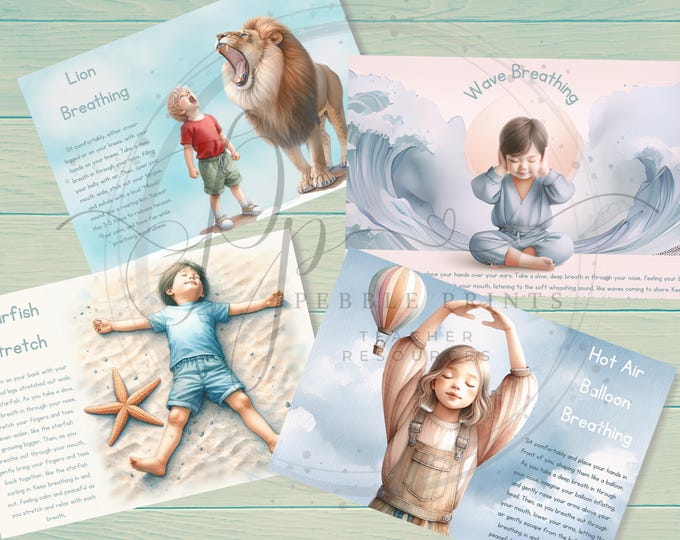 The Colour Monster Feeling Word Posters - Etsy Australia