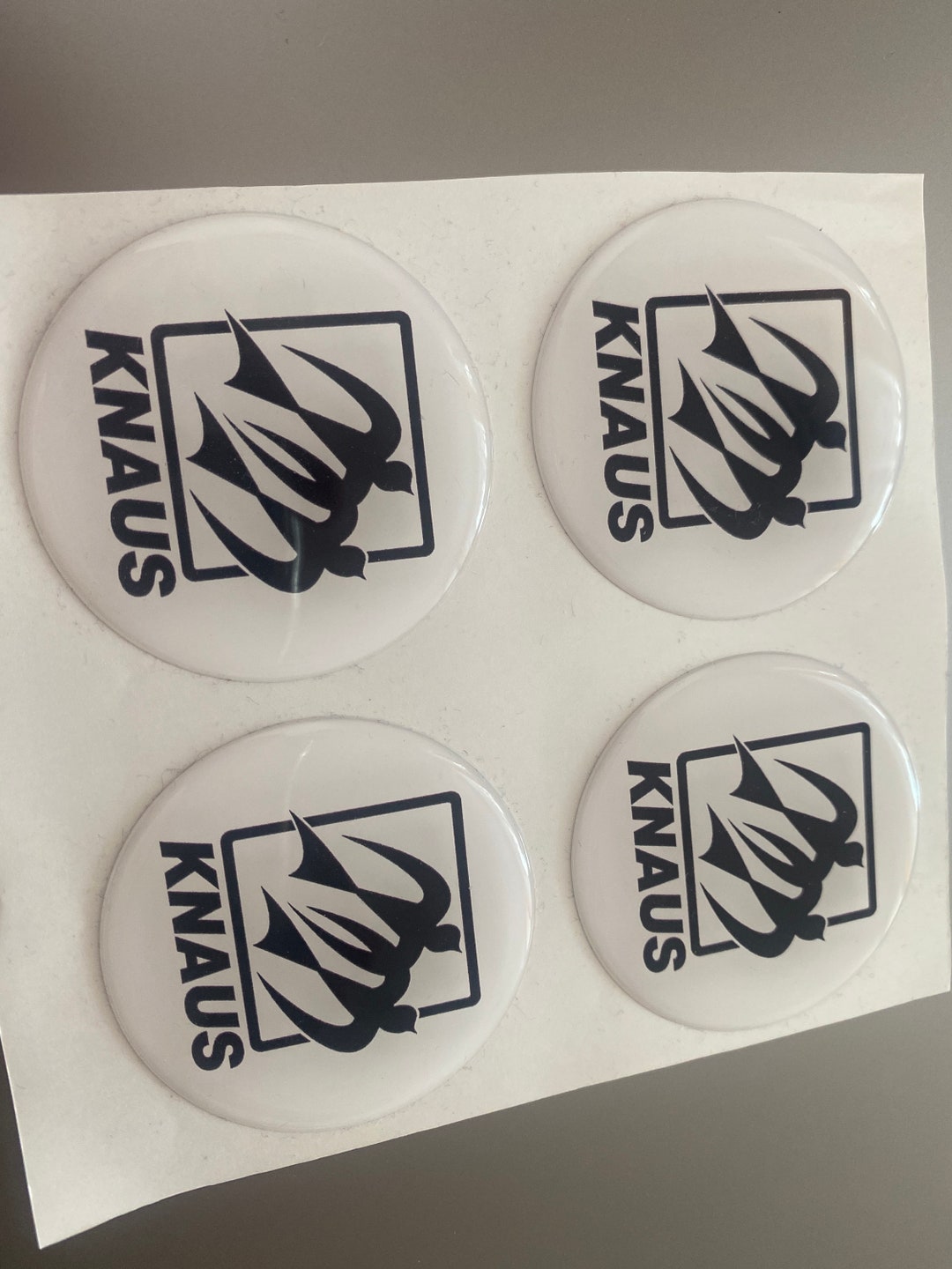 Set mit 4 Stück. KNAUS Aufkleber Wohnmobil-Logo Kunstharz - Etsy.de