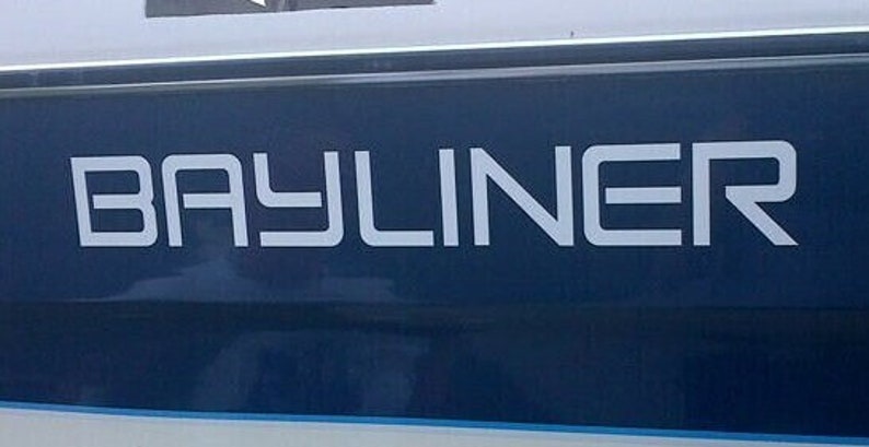 2x Bayliner Boats Emblems Stickers Set Graphics Decal Aufkleber ...