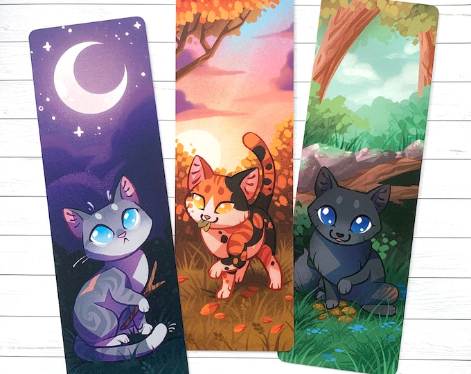 Warrior Cats Book Tracker Poster and Stickers - Etsy