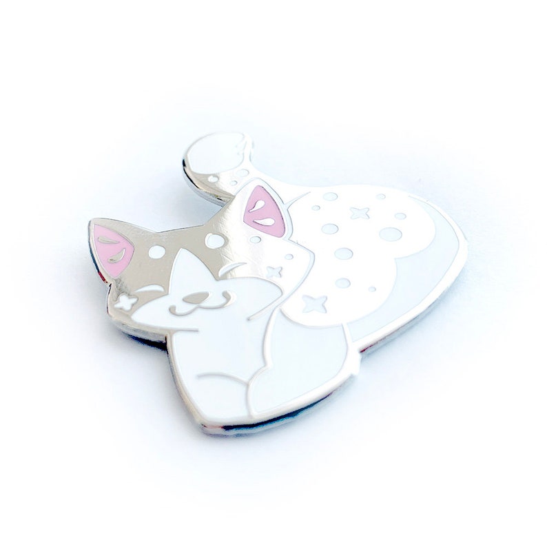 Rainbow Tuxedo Cat Enamel Pin a Soft Enamel Pin Set With | Etsy