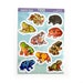 Cute Eeveelution Sticker Set Eevee, Flareon, Jolteon, Vaporeon, Espeon ...