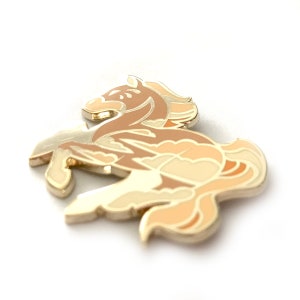 Storm Horse Pin Set Gold or Silver Plated Hard Enamel Pin - Etsy