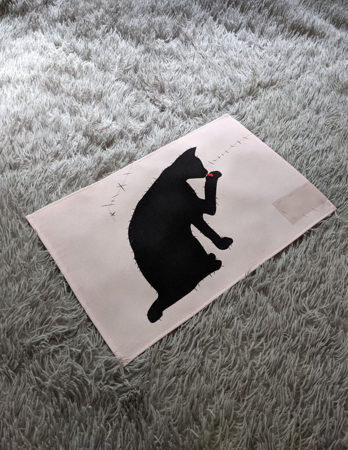 OFMD Cat Banner || Wall Decor | Death Flag | Cat Flag Ofmd - Etsy