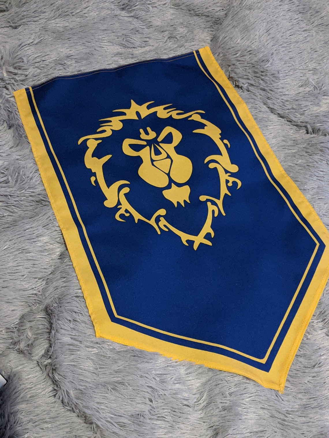 Alliance Banner || Stormwind Flag | Wow Wall Decor | Gift for Gamer ...