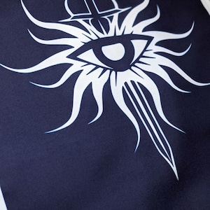 Inquisition Fabric Banner || Dragon Wall Decor | Gift for Gamer | Game ...