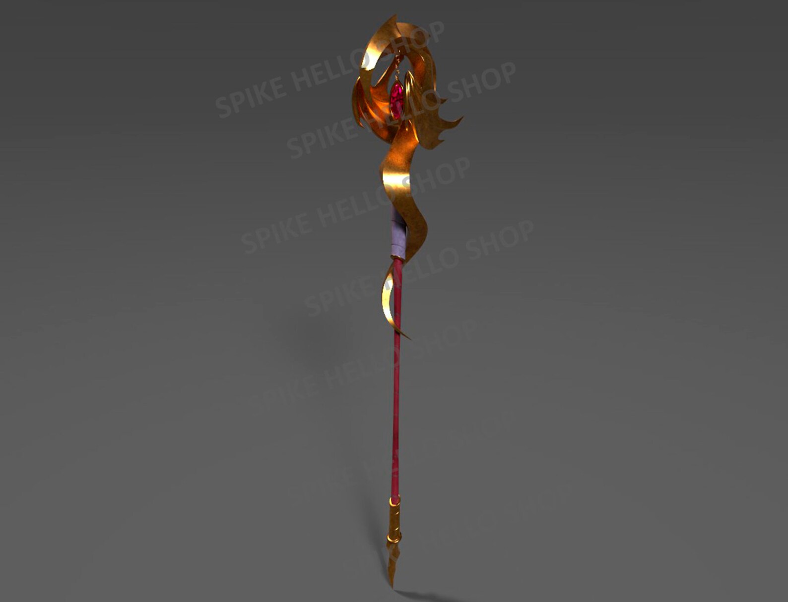 Alexstrasza Staff 3D Model | WOW Cosplay (STL File) - Etsy