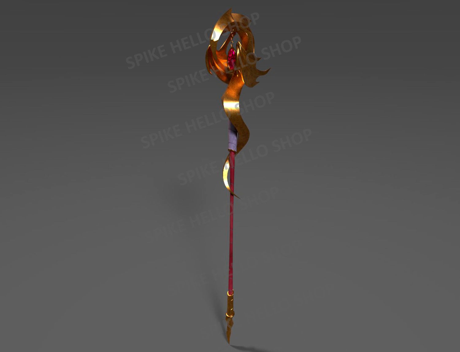 Alexstrasza Staff 3D Model Wow Cosplay Game 3D Pattern - Etsy