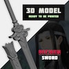 E-ming Scimitar 3D Model of Hua Cheng From Tian Guan Ci Fu Cosplay ...