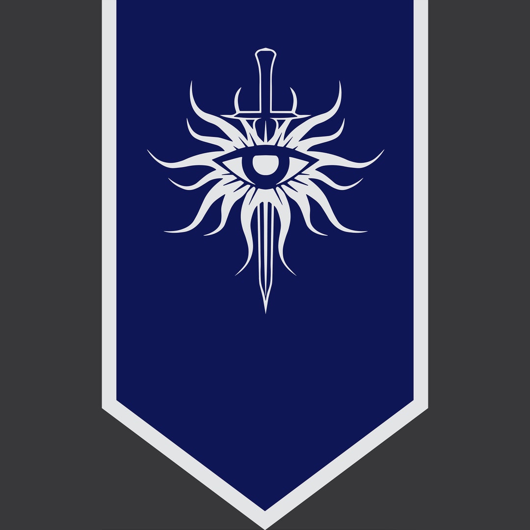 Inquisition Fabric Banner Dragon Wall Decor Gift for - Etsy