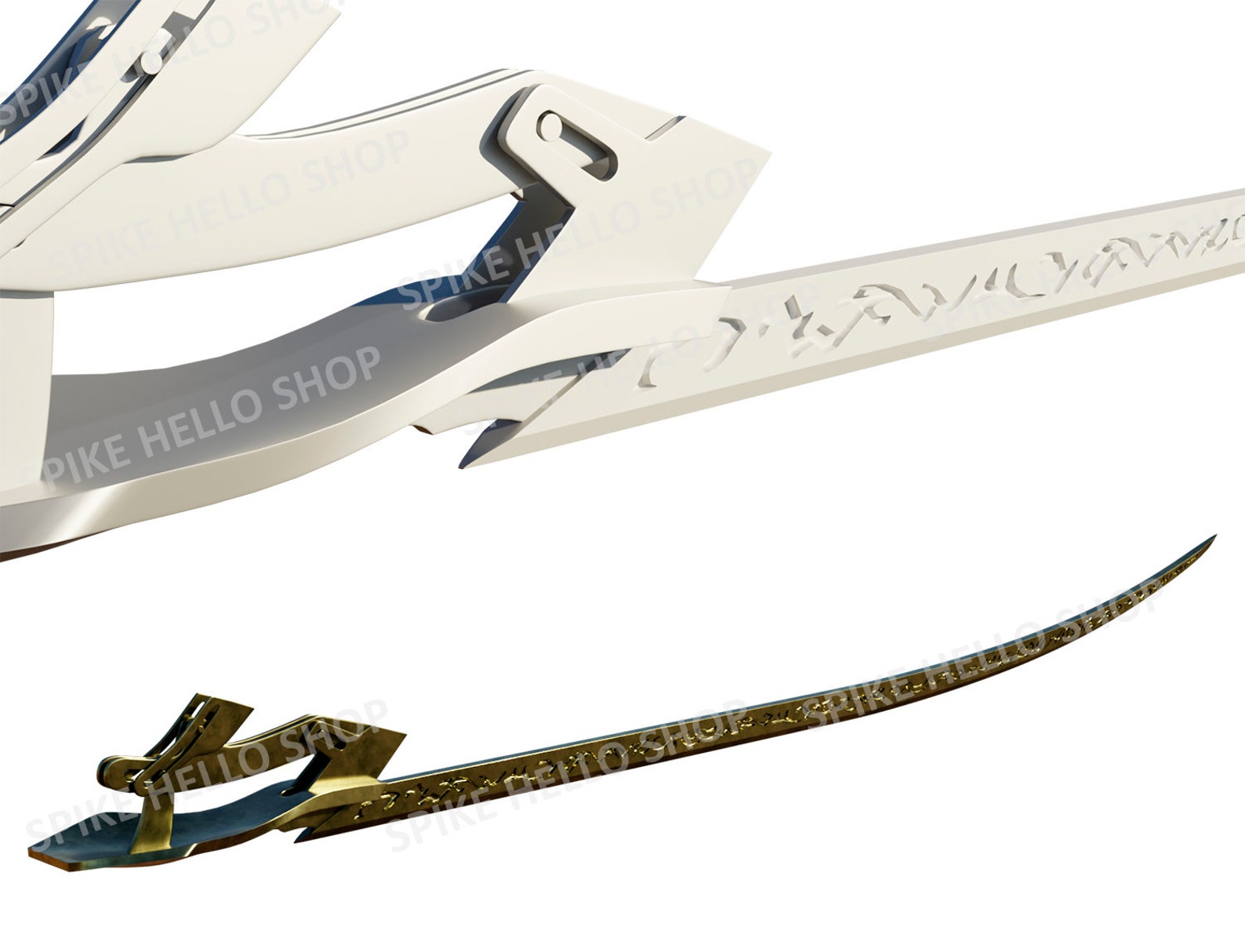 Malenias Blade 3D Model || Elden Blade Pattern || Malenia Cosplay ...