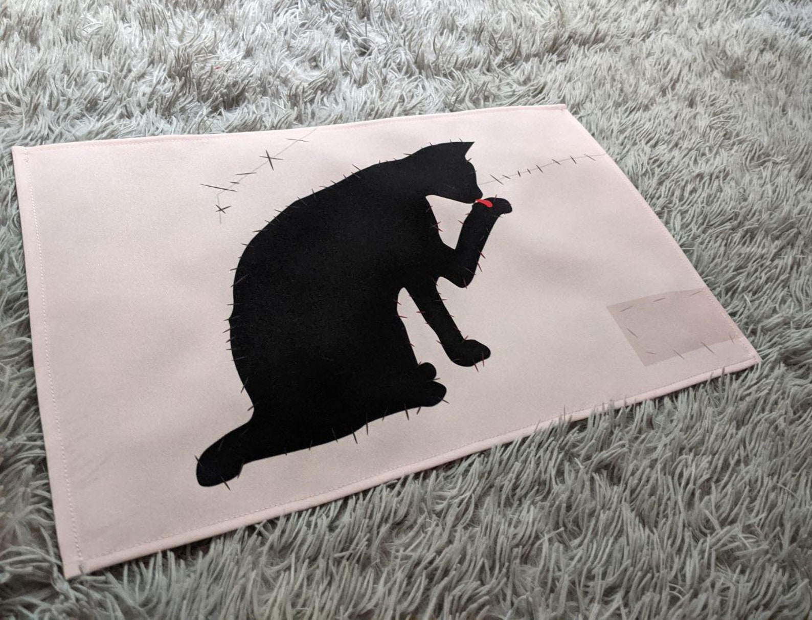 OFMD Cat Banner || Wall Decor | Death Flag | Cat Flag Ofmd - Etsy