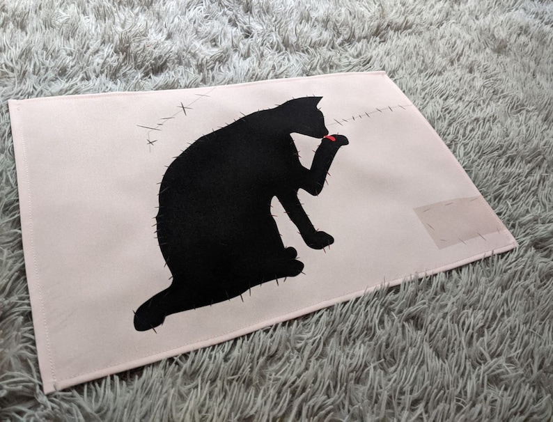 OFMD Cat Banner || Wall Decor | Death Flag | Cat Flag Ofmd - Etsy