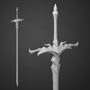 Fang Xin Sword 3D Model | Xie Lian Cosplay (STL File) - Etsy
