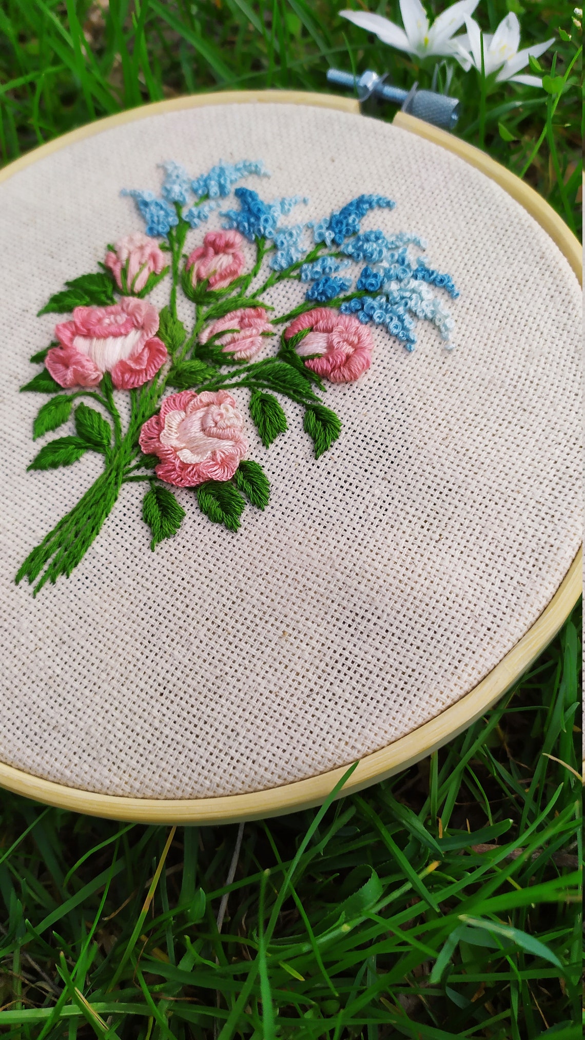 3D Embroidery Embroidery Art Modern Embroidery Original - Etsy