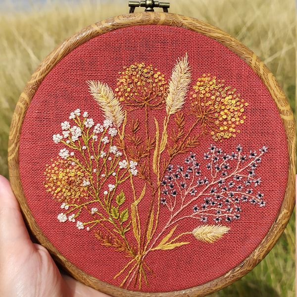 Botanical Embroidery - Etsy UK