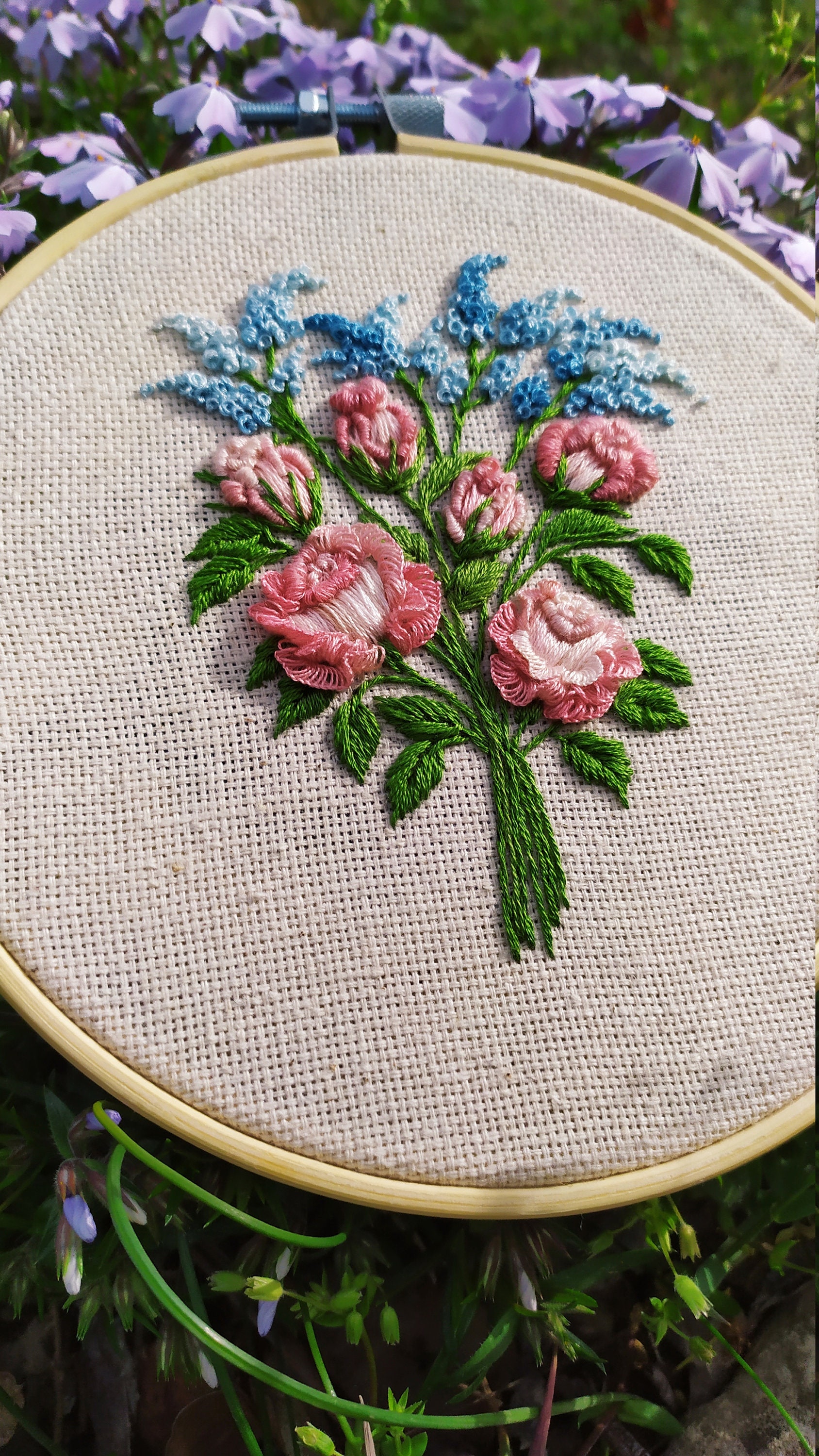 3D Embroidery Embroidery Art Modern Embroidery Original - Etsy