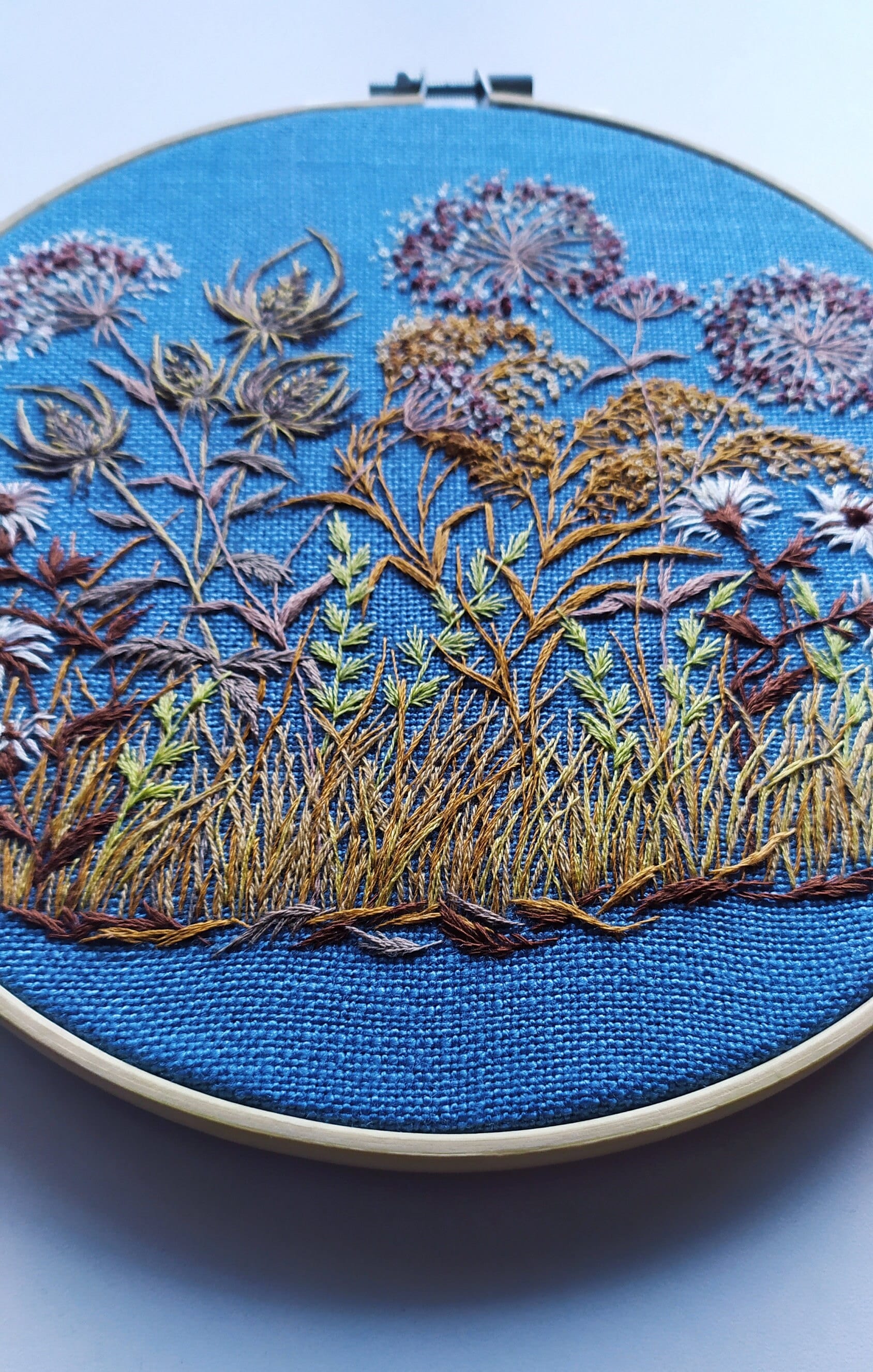 Embroidery Flowers, Wild Flowers, Modern Embroidery, Hand Embroidery ...