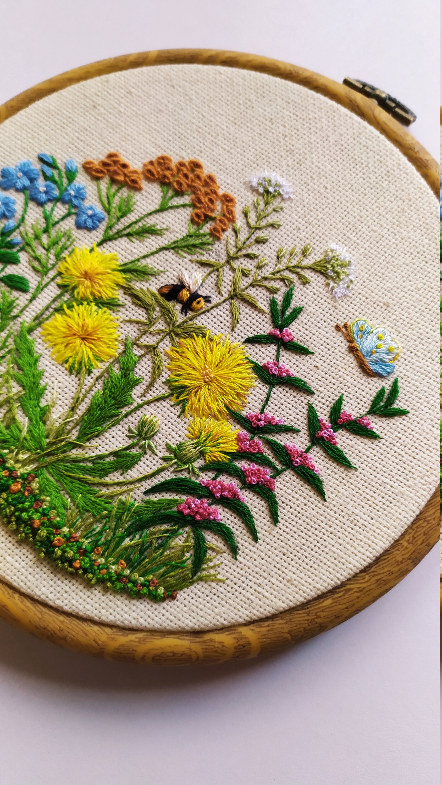 Spring Decor Embroidery Spring Decor Embroidery Art - Etsy